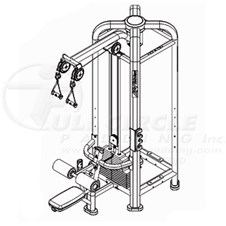 Life Fitness Multi Jungle Stations MJ4 and MJ8 | Full Circle Padding