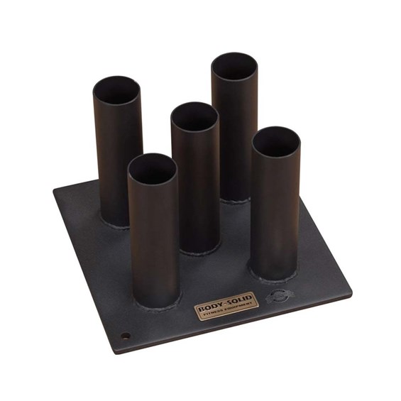 Body Solid Olympic Bar Stand ( 5 Bar ) | Full Circle Padding