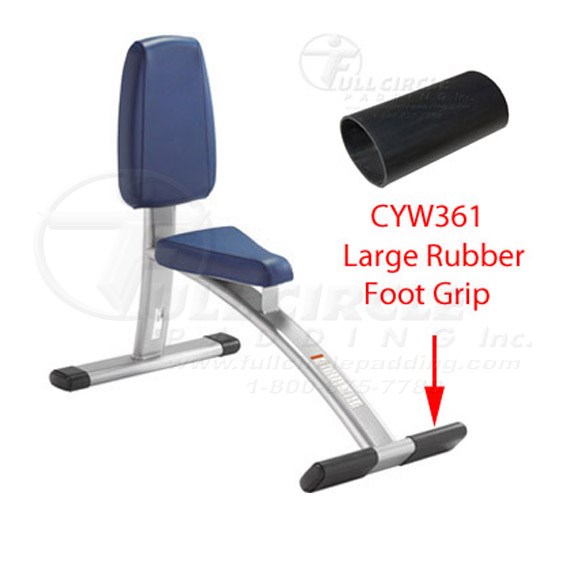 Large Rubber Foot Grip - 6-3/4" | Full Circle Padding