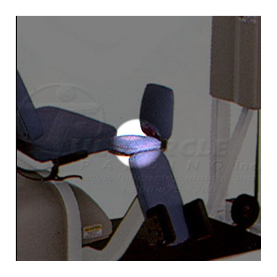 Upper Leg Pad with Two 3/8" x 1" Hex Head Bolts | Full Circle Padding