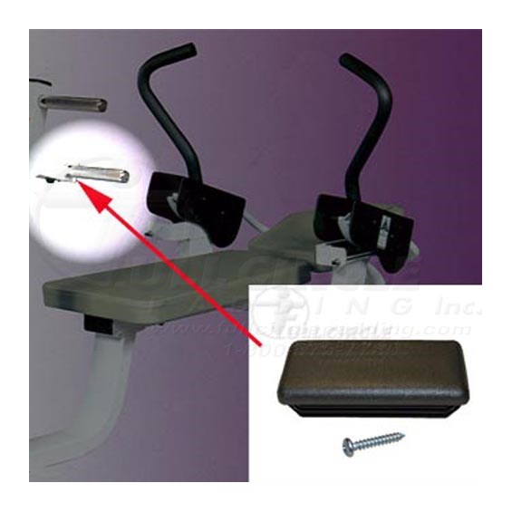 2" x 4" Plastic Frame Cap FWP284WSCREW | Full Circle Padding