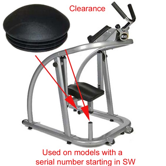 Weight Post End Cap | Full Circle Padding