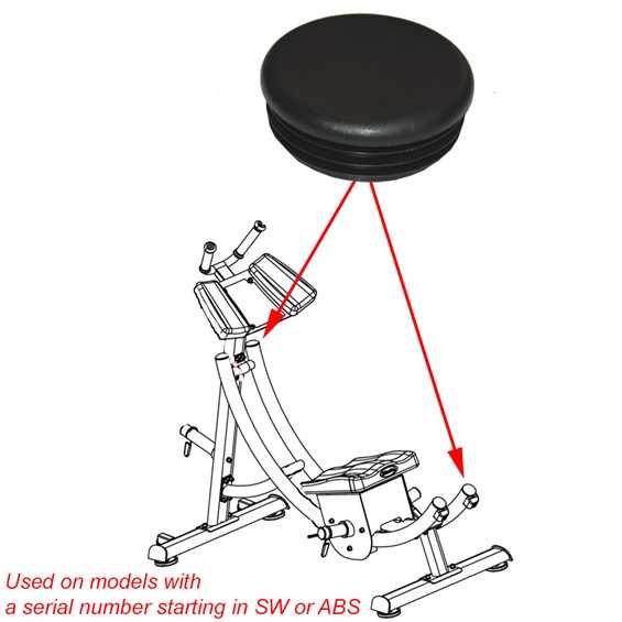 Rail End Cap | Full Circle Padding