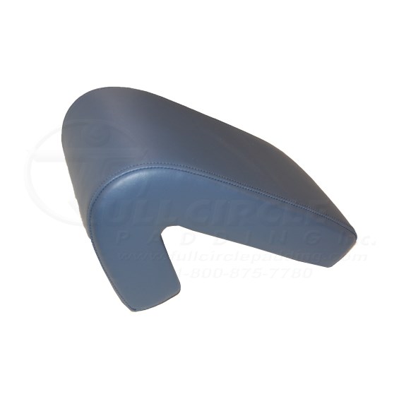 Hyperextension Thigh Pad with Two 5/16" x 1-1/4" Hex Head Bolts | Full Circle Padding