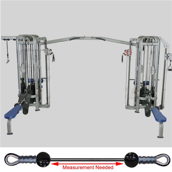 MT8 Dual High/Low Pulley Cable | Full Circle Padding