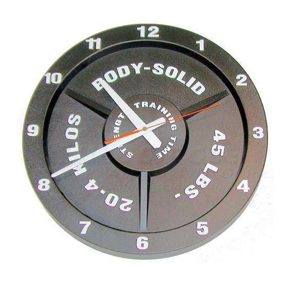 Weight Plate Clock 0STT45 | Full Circle Padding