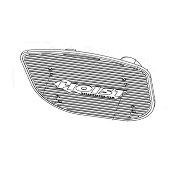 Rubber Foot Plate | Full Circle Padding