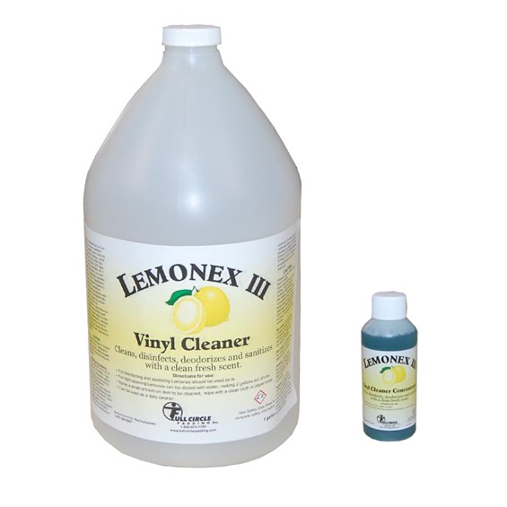 Lemonex III Vinyl Cleaner - 1 Gallon | Full Circle Padding