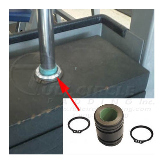 Weight Stack Top Plate Bearing CYW348 | Full Circle Padding
