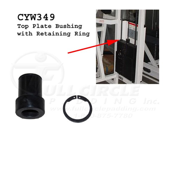 Top Plate Bushing CYW349CLASSIC | Full Circle Padding