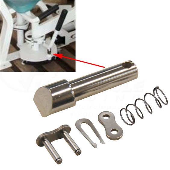 Lower Handle Pop Pin Assembly CYW351 | Full Circle Padding