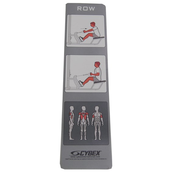 Single Handle/Dual Handle Low Row Placard | Full Circle Padding