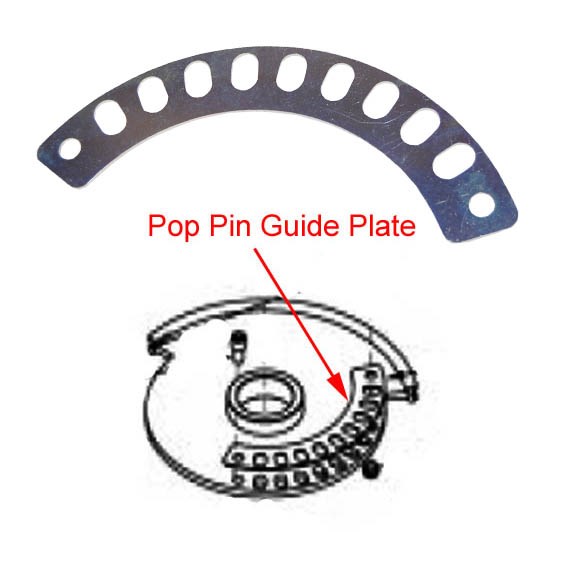 Pop Pin Guide Plate | Full Circle Padding