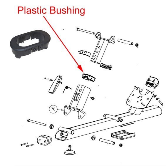 Plastic Bushing | Full Circle Padding