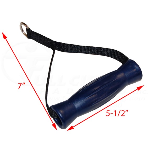 Freemotion 7" Stirrup Handle with D-Ring FM560 | Full Circle Padding