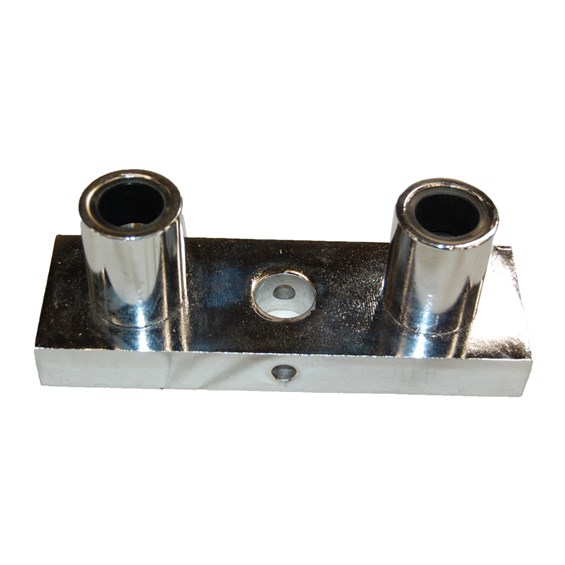 Chrome Top Plate | Full Circle Padding