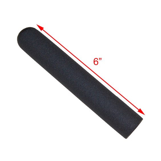1" x 6" Closed End PVC Grip GRP1006PVC | Full Circle Padding