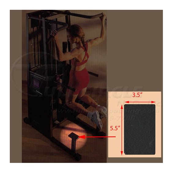 Rubber Foot SM515 | Full Circle Padding