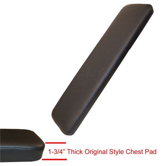 Chest Pad with Four M10 x 30mm Hex Head Bolts | Full Circle Padding