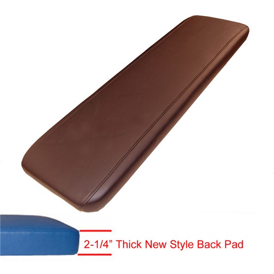 Back Pad with Four M10 x 30mm Hex Head Bolts | Full Circle Padding