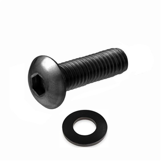 M10 x 40 mm Button Head Bolt with Washer | Full Circle Padding
