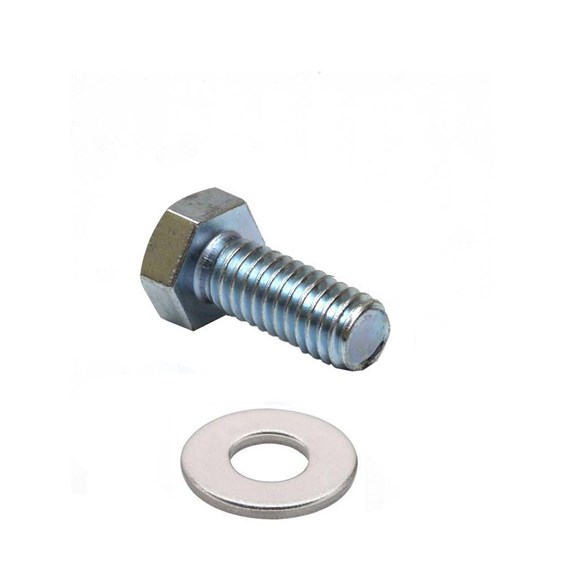 M10 x 35 mm Hex Head Bolt with Washer | Full Circle Padding