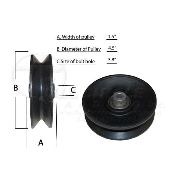 Wide Pulley HT435 | Full Circle Padding