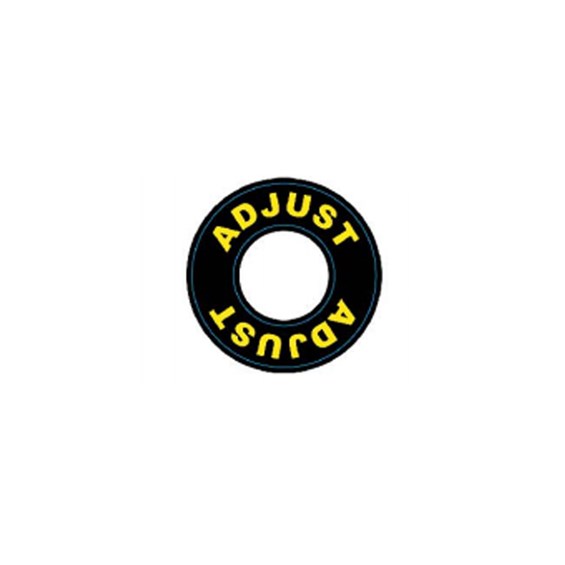 Adjustment Cap Decal | Full Circle Padding