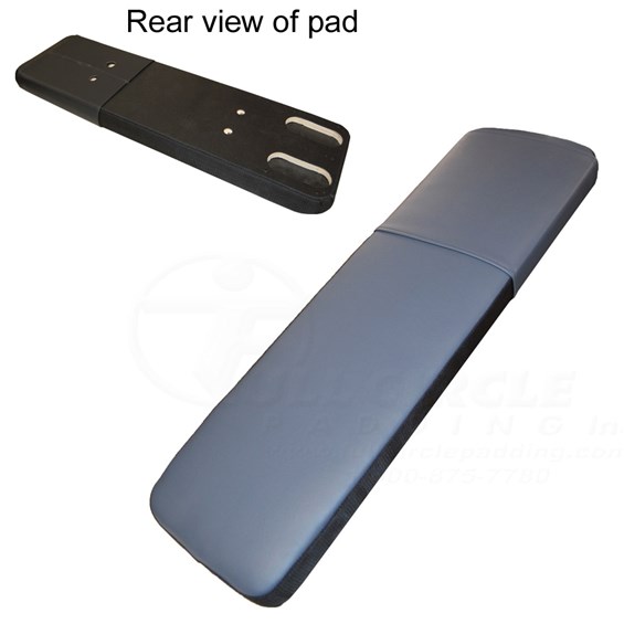 Back Pad with Nylon Edge Guard, Head Cover and Four 5/16" x 3" Hex Head ...