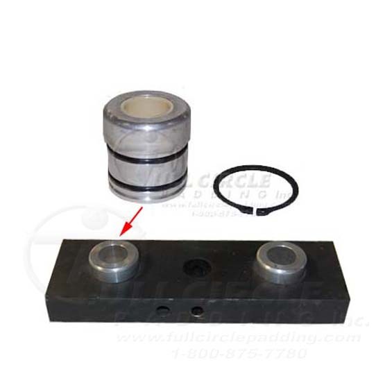 Aluminum Top Plate Bushing Assembly - 3/4" New Style | Full Circle Padding