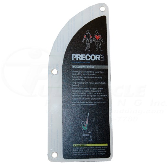 FT334 Pulldown Placard | Full Circle Padding