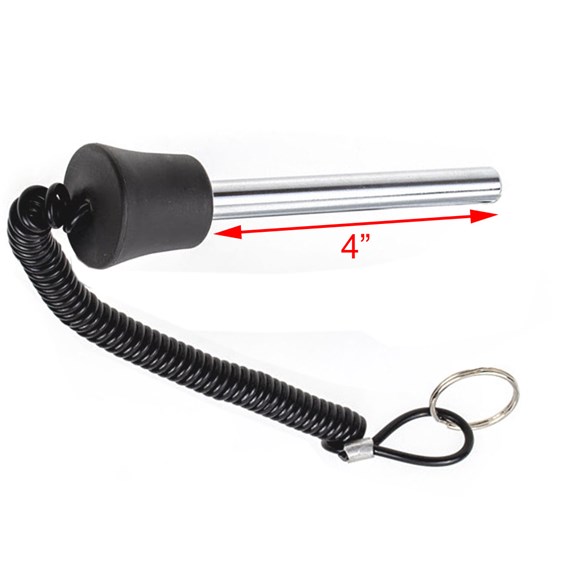 Optima Series 7/16" x 4" Weight Stack Selector Pin with Cord | Full ...