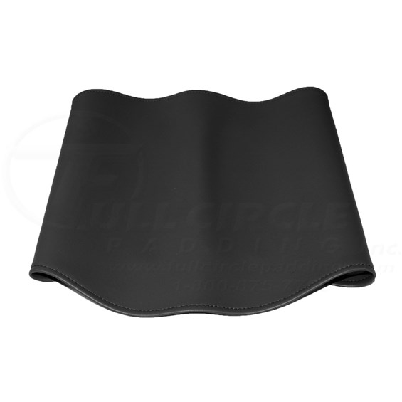 Knee Wear Cover in Textured Black LF302C-BLACK | Full Circle Padding