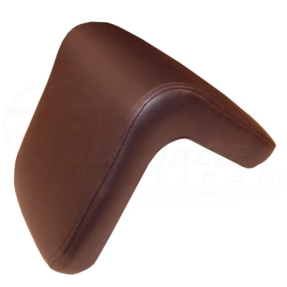 Thigh/Calf Pad with Three M10- x 25mm Low Head Bolts | Full Circle Padding