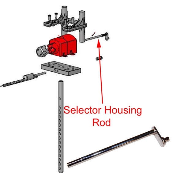 Signature Selector Housing Rod | Full Circle Padding