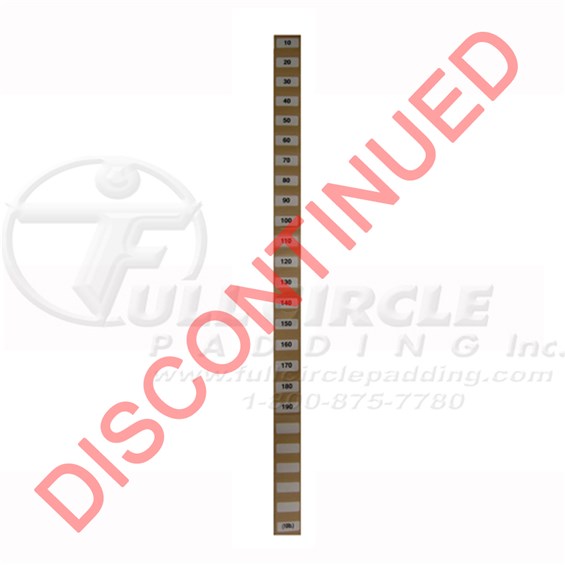 Pro Series Weight Stack Sticker Set 10-190 in 10 lb Increments | Full ...