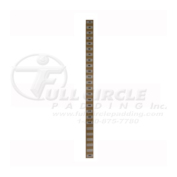 Pro Series Weight Stack Sticker Set 10-190 in 10 lb Increments | Full ...