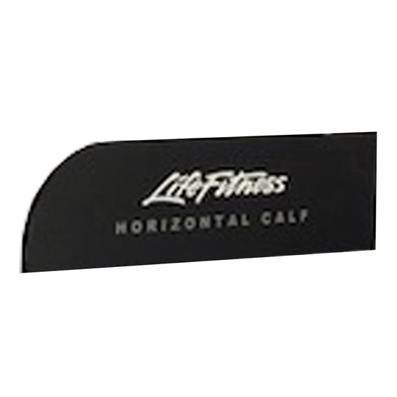 Pro2 Horizontal Calf Logo Placard Assembly | Full Circle Padding