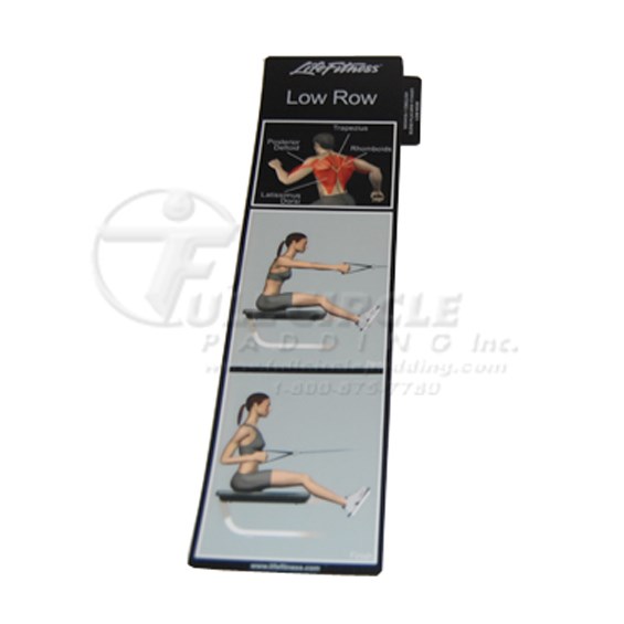MJ Low Row Placard - Original Style | Full Circle Padding