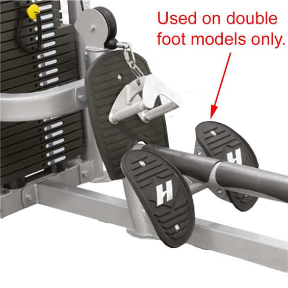 Rubber Foot Plate Cover | Full Circle Padding