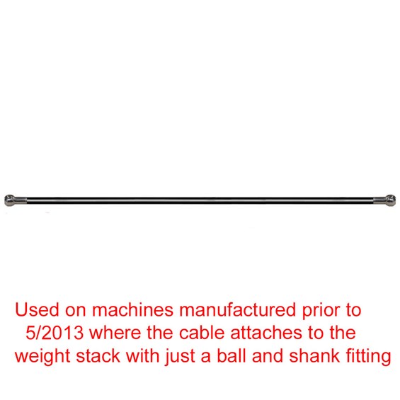 G7-S75 Abductor / G7-S74 Adductor Weight Stack Cable (Manufactured before 5/2013) | Full Circle ...