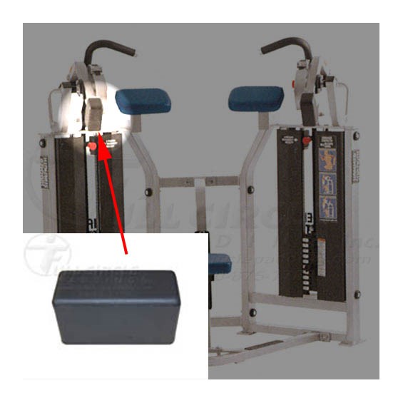 Rubber Covered Counter Weight HAM221 | Full Circle Padding