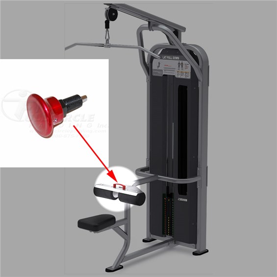 Red Pop Pin Assembly STAR304 | Full Circle Padding