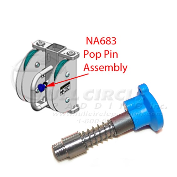 Pop Pin Assembly NA683 | Full Circle Padding