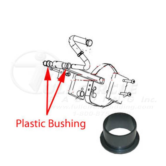 Plastic Movement Arm Bushing NA862 | Full Circle Padding