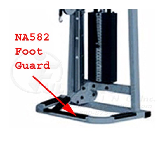 L-Shaped Textured Foot Guard with Double Sided Tape 2" + 2" x 17.25 ...