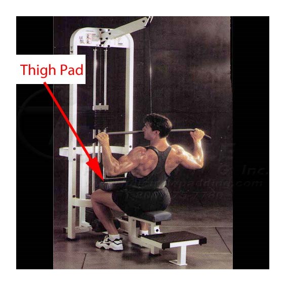 Thigh Pad PARA101 | Full Circle Padding
