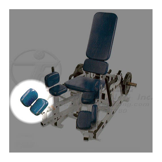 Leg Pad with Two M10 x 30mm Hex Head Bolts | Full Circle Padding