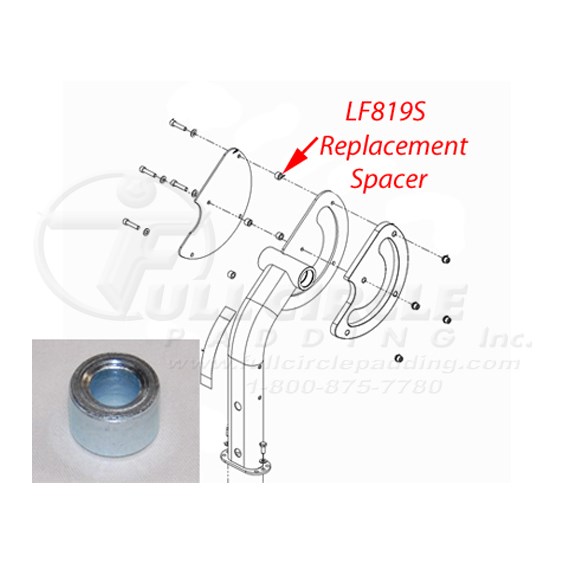 Spacer for Plastic Shield | Full Circle Padding
