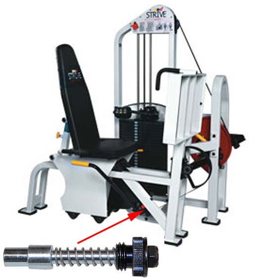 Long Pop Pin Assembly | Full Circle Padding